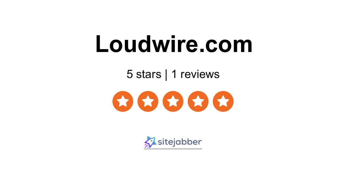 Loudwire Reviews - Read 1 Customer Reviews of Loudwire | Sitejabber
