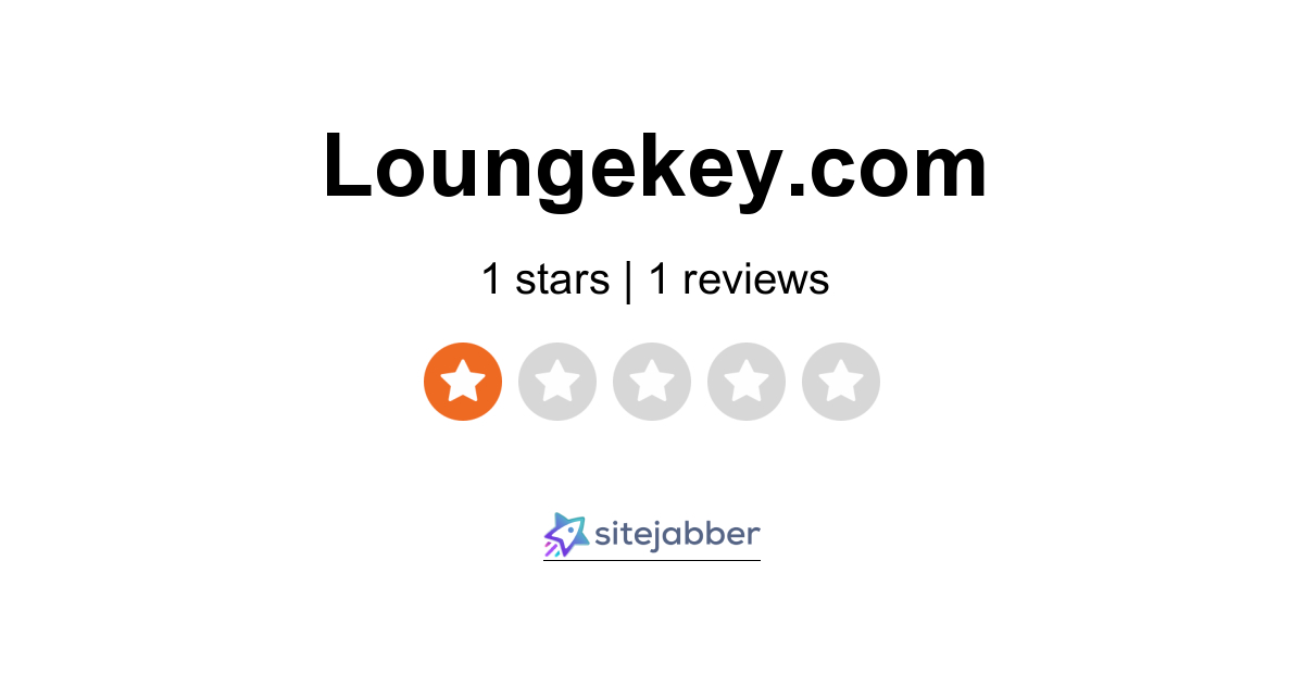 Loungekey Reviews - 1 Reviews of Loungekey.com | Sitejabber