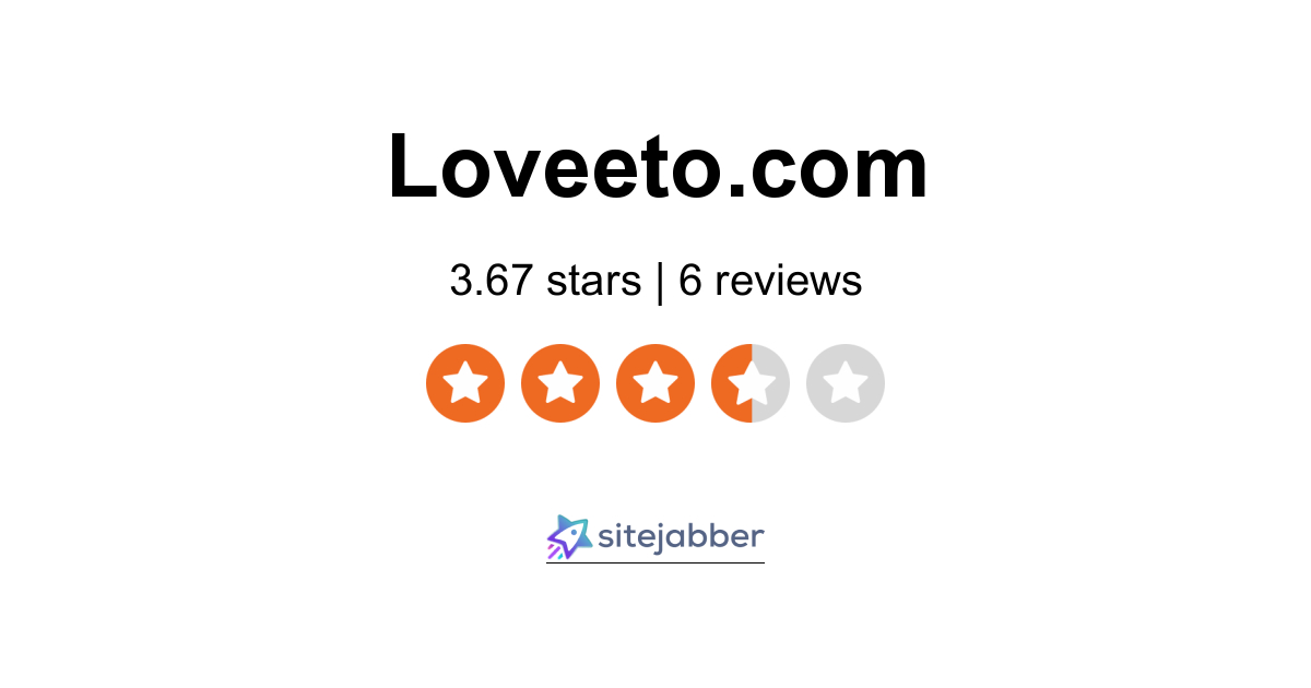 Loveeto Reviews - 6 Reviews of loveeto.com | Sitejabber