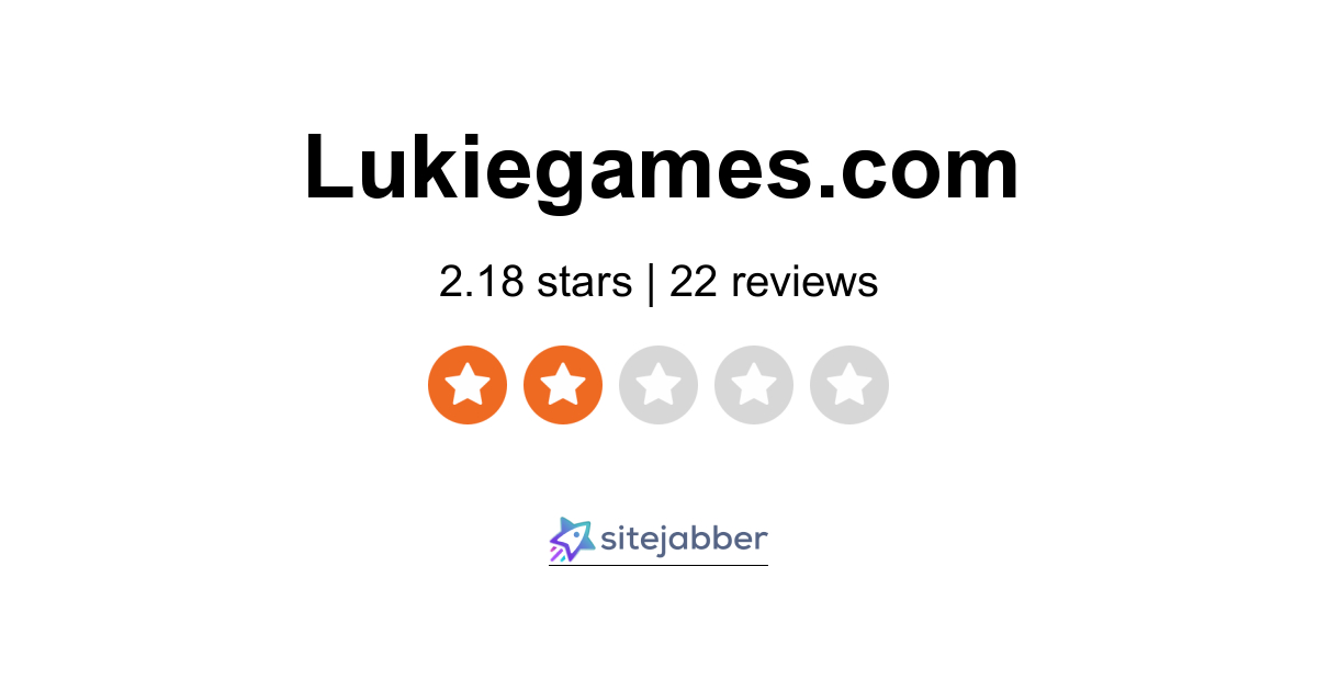 Lukie Games Reviews - Read 22 Customer Reviews of Lukie Games | Sitejabber