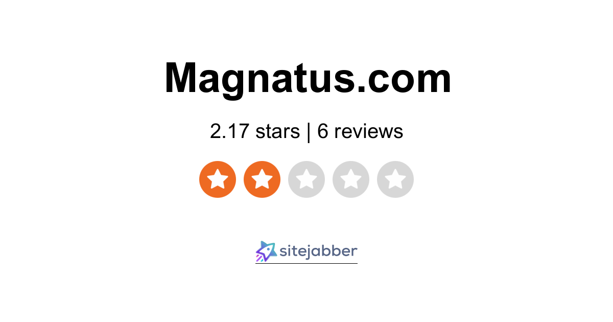 Magnatus Reviews - 6 Reviews of Magnatus.com | Sitejabber
