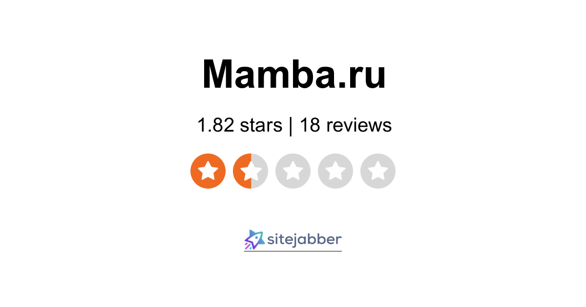 Mamba Reviews - Read 17 Customer Reviews of Mamba | Sitejabber