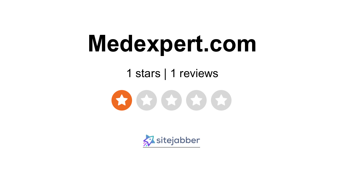 Medexpert Reviews - 1 Reviews of Medexpert.com | Sitejabber