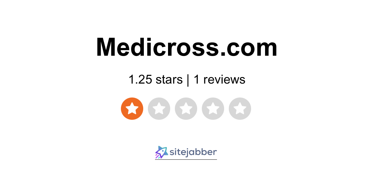 Medicross Reviews - 1 Reviews of medicross.com | Sitejabber