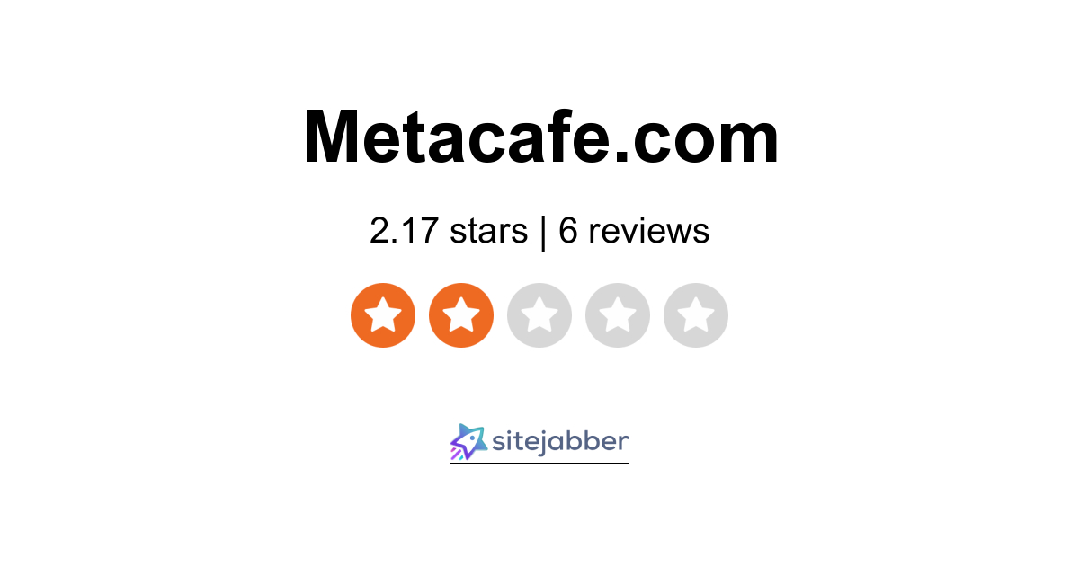 Metacafe Reviews - Read 6 Customer Reviews of Metacafe | Sitejabber