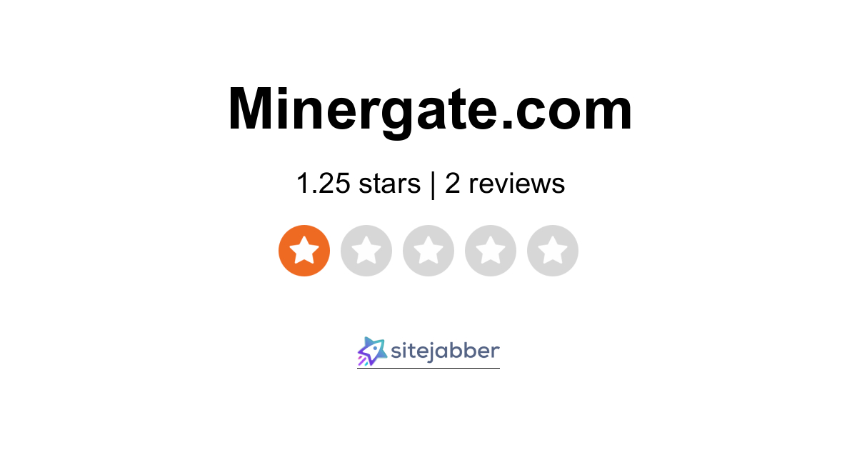MinerGate Reviews - Read 2 Customer Reviews of MinerGate | Sitejabber
