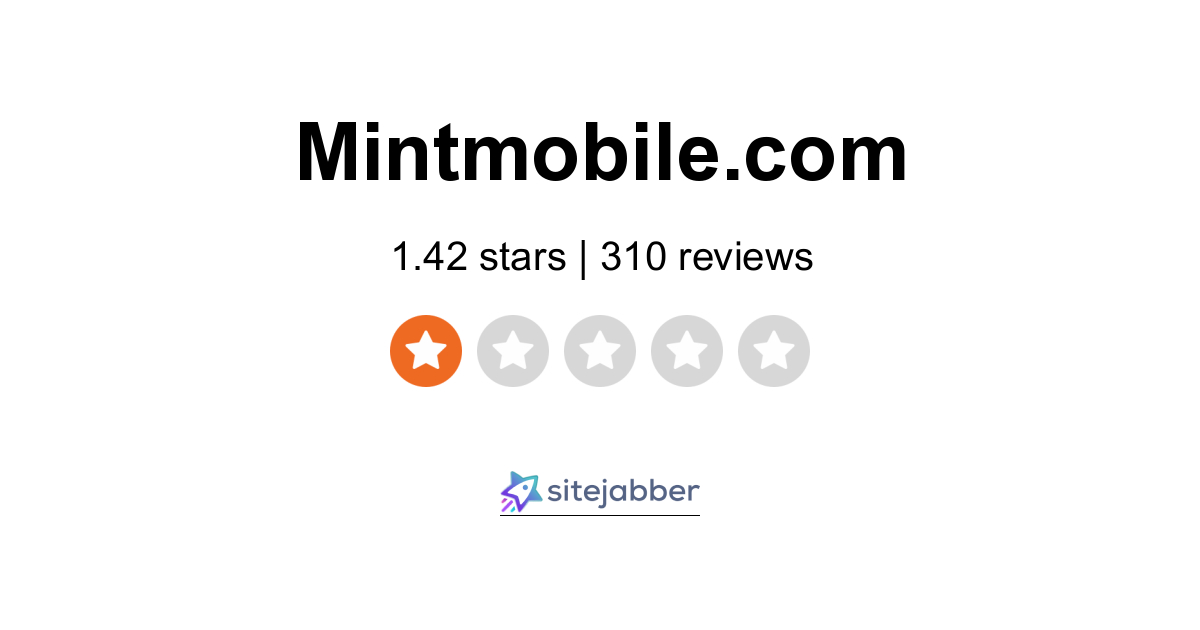 Mint Mobile Reviews - Read 310 Customer Reviews of Mint Mobile | Sitejabber