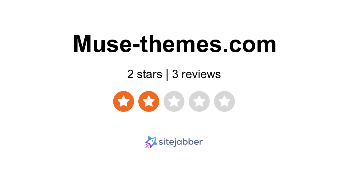 Muse Themes Reviews - Read 3 Customer Reviews of Muse Themes | Sitejabber