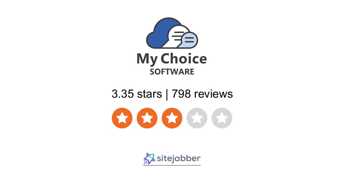 My Choice Software Reviews - Read 798 Customer Reviews of My Choice ...