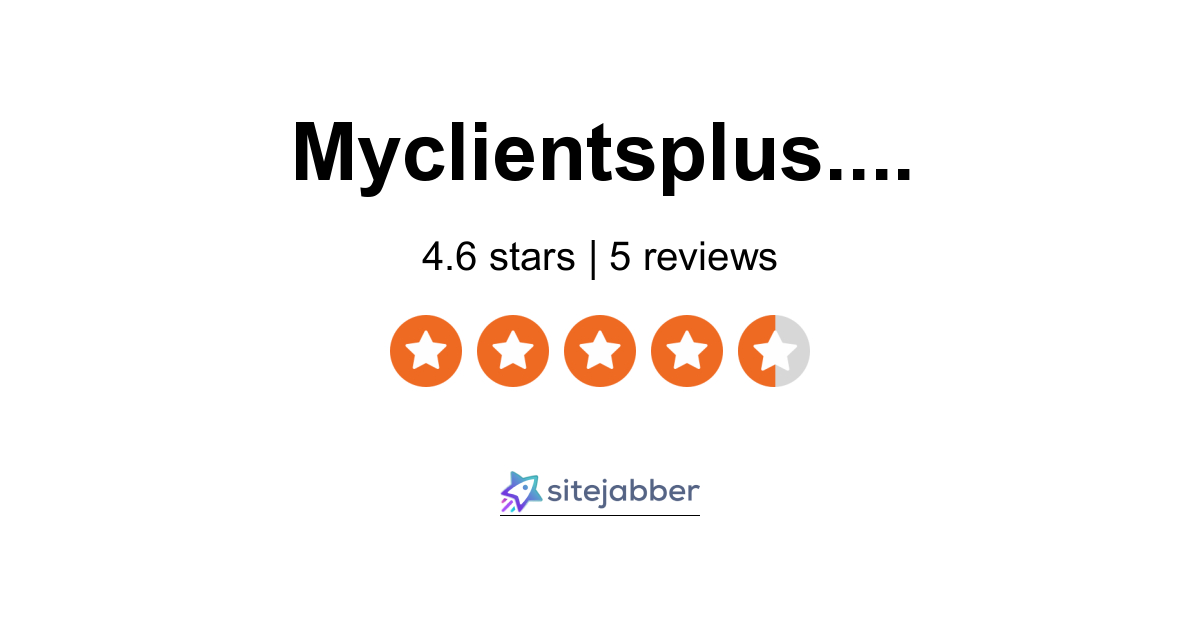 My Clients Plus Reviews - Read 5 Customer Reviews of My Clients Plus ...