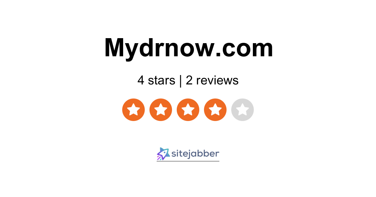 Mydrnow Reviews - 2 Reviews of Mydrnow.com | Sitejabber