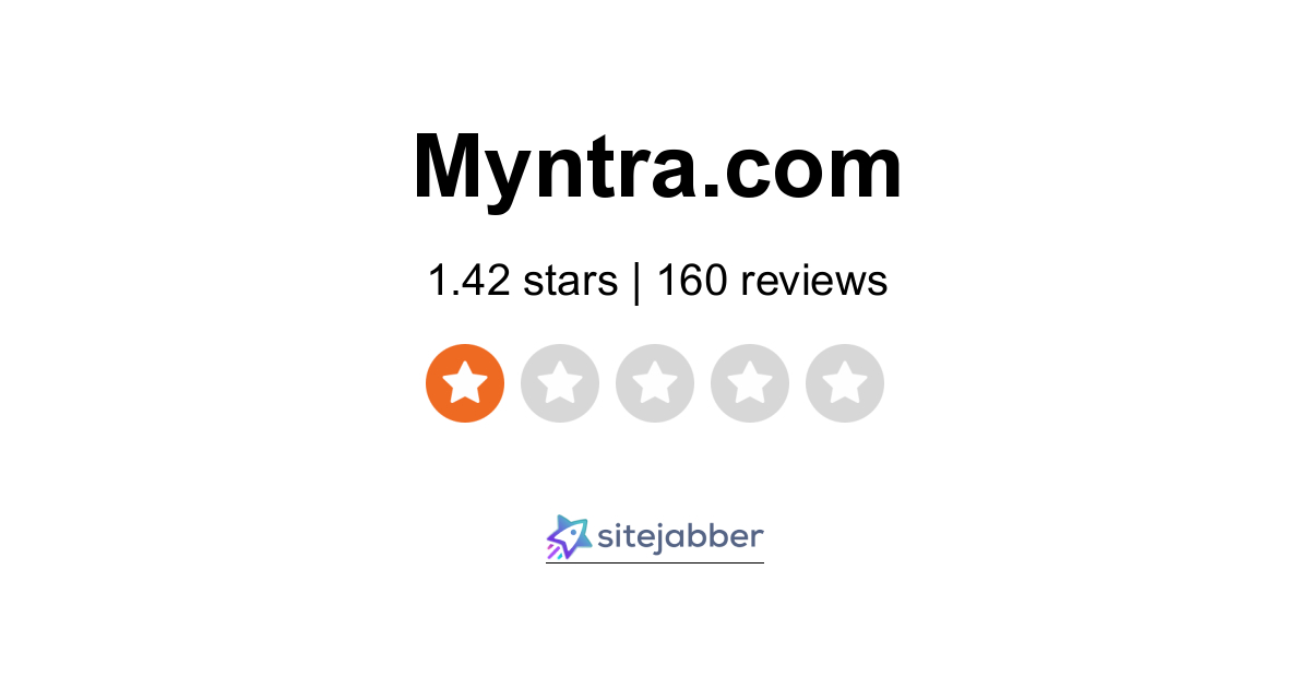 Myntra Reviews - Read 159 Customer Reviews of Myntra | Sitejabber