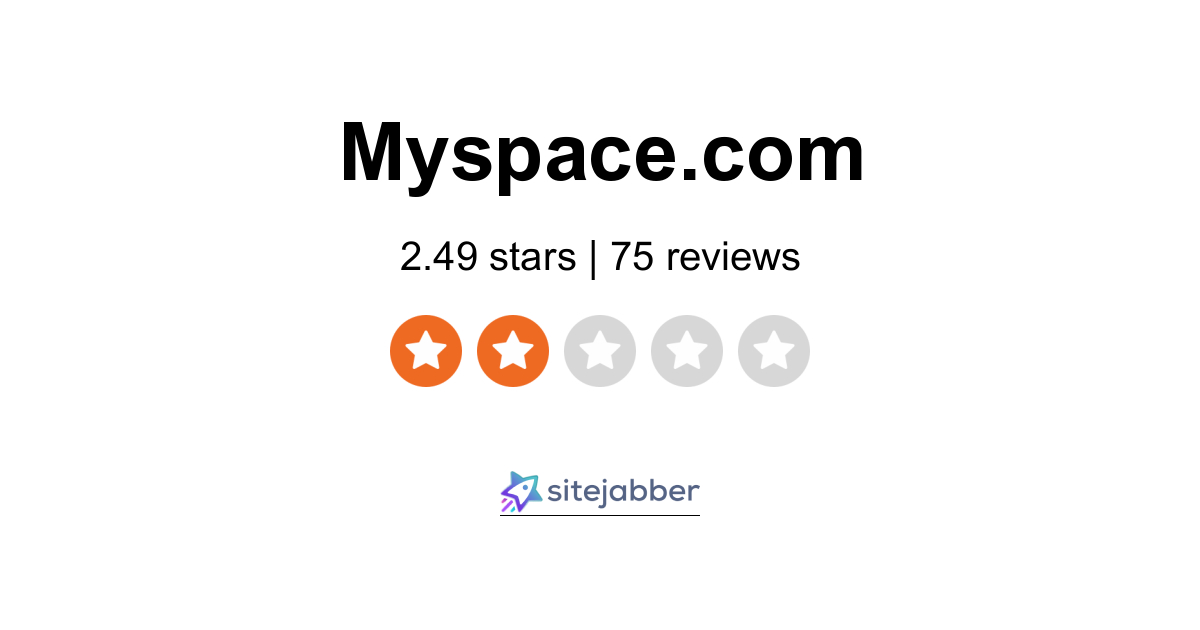 Myspace Reviews - Read 22 Customer Reviews of Myspace | Sitejabber