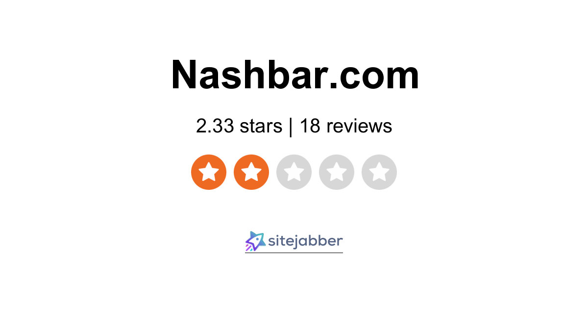 Nashbar Reviews - Read 18 Customer Reviews of Nashbar | Sitejabber