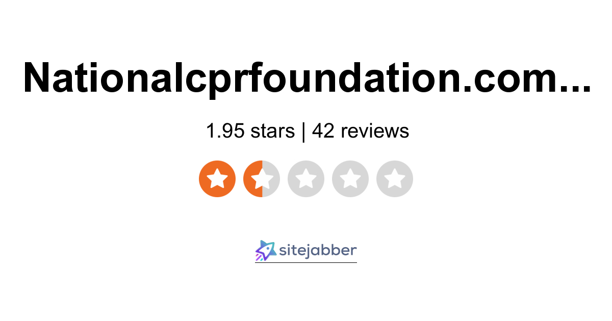 NationalCPRFoundation Reviews - Read 42 Customer Reviews of ...