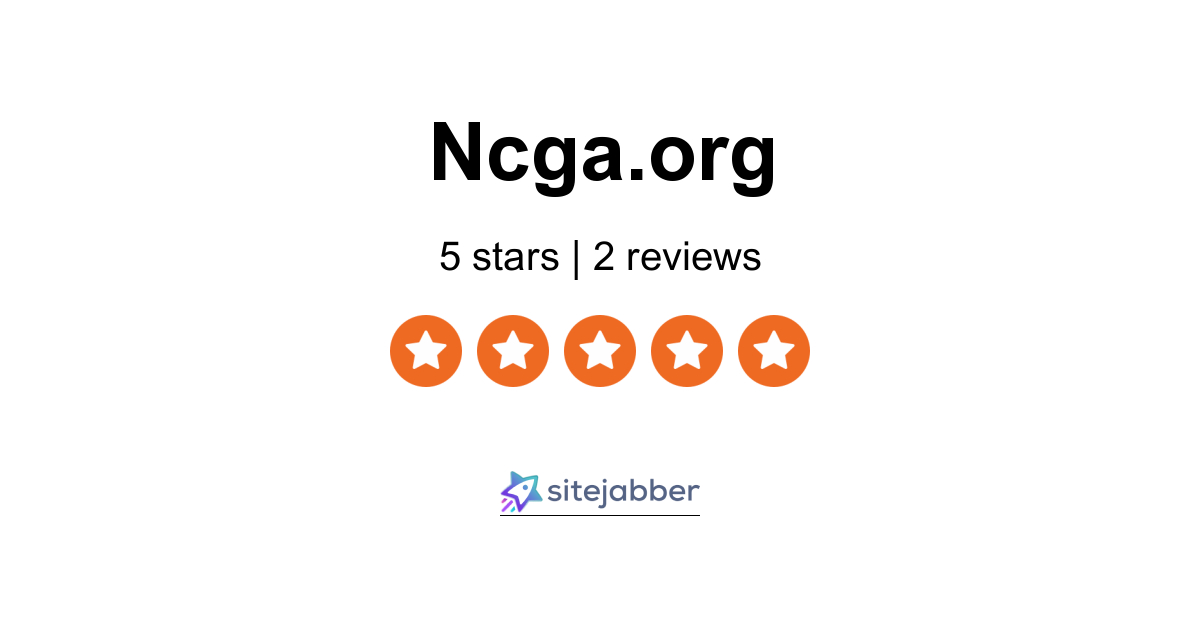 NCGA Reviews - 2 Reviews of Ncga.org | Sitejabber