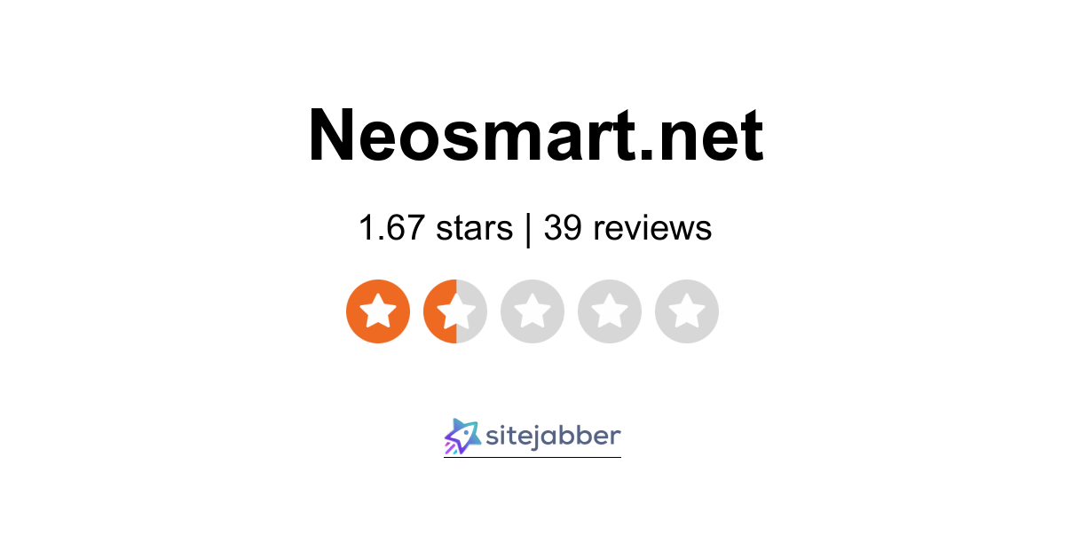 NeoSmart Reviews - Read 39 Customer Reviews of NeoSmart | Sitejabber