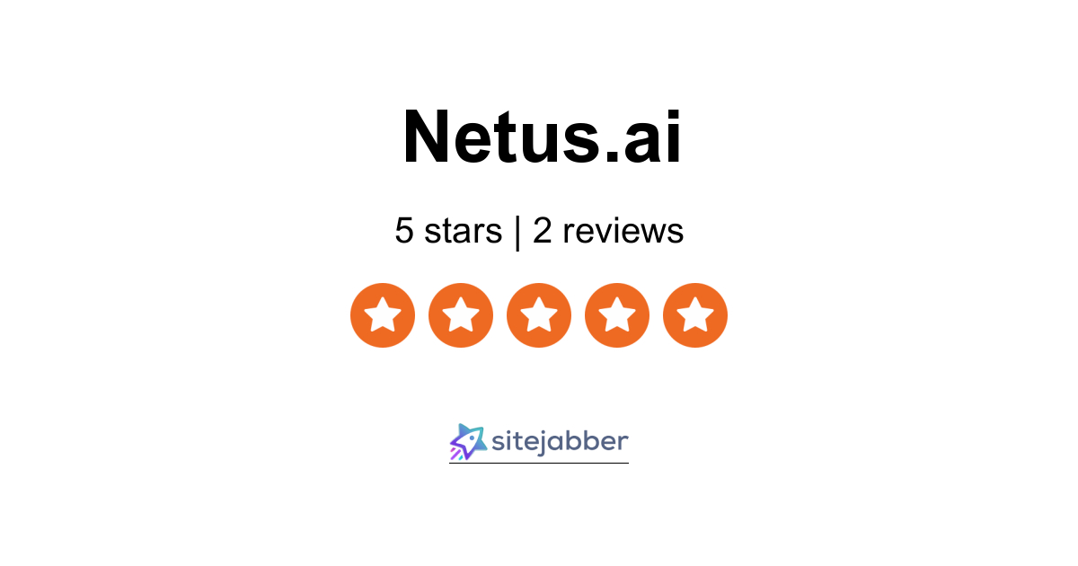 Netus.ai Reviews - 2 Reviews of Netus.ai | Sitejabber