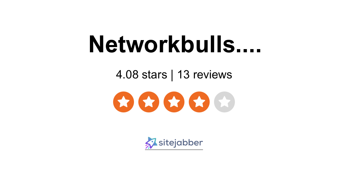 Network Bulls Reviews - Read 13 Customer Reviews of Network Bulls ...