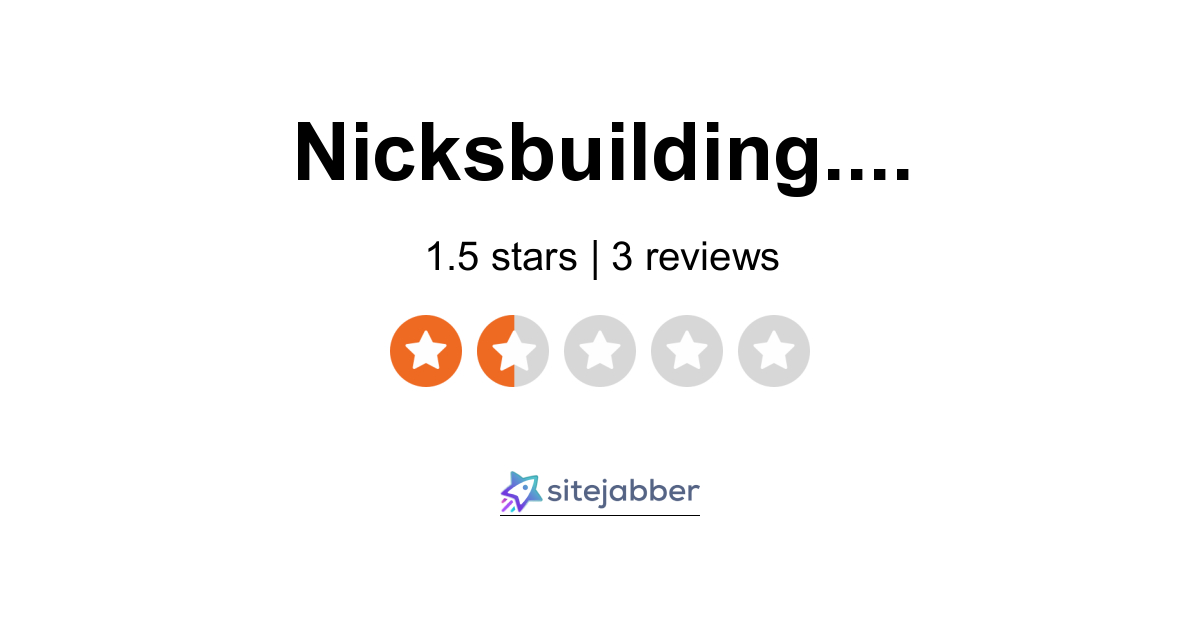 Nicks Building Supply, Inc. Reviews - Read 3 Customer Reviews of Nicks ...