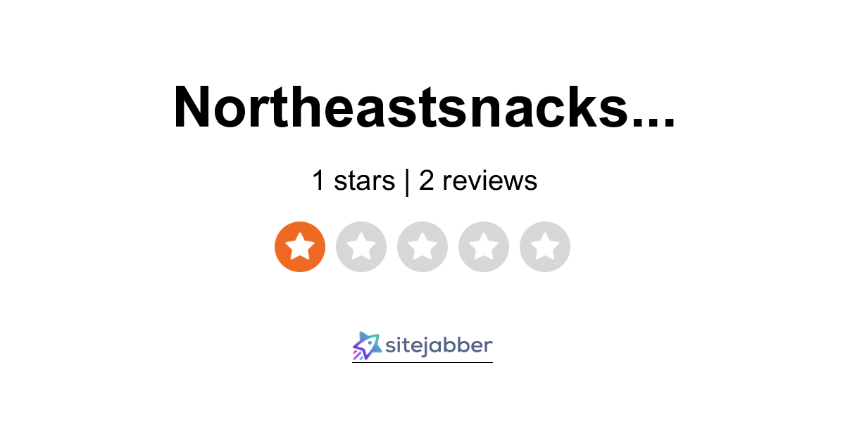 Northeastsnacks Reviews - Read 2 Customer Reviews of Northeastsnacks ...