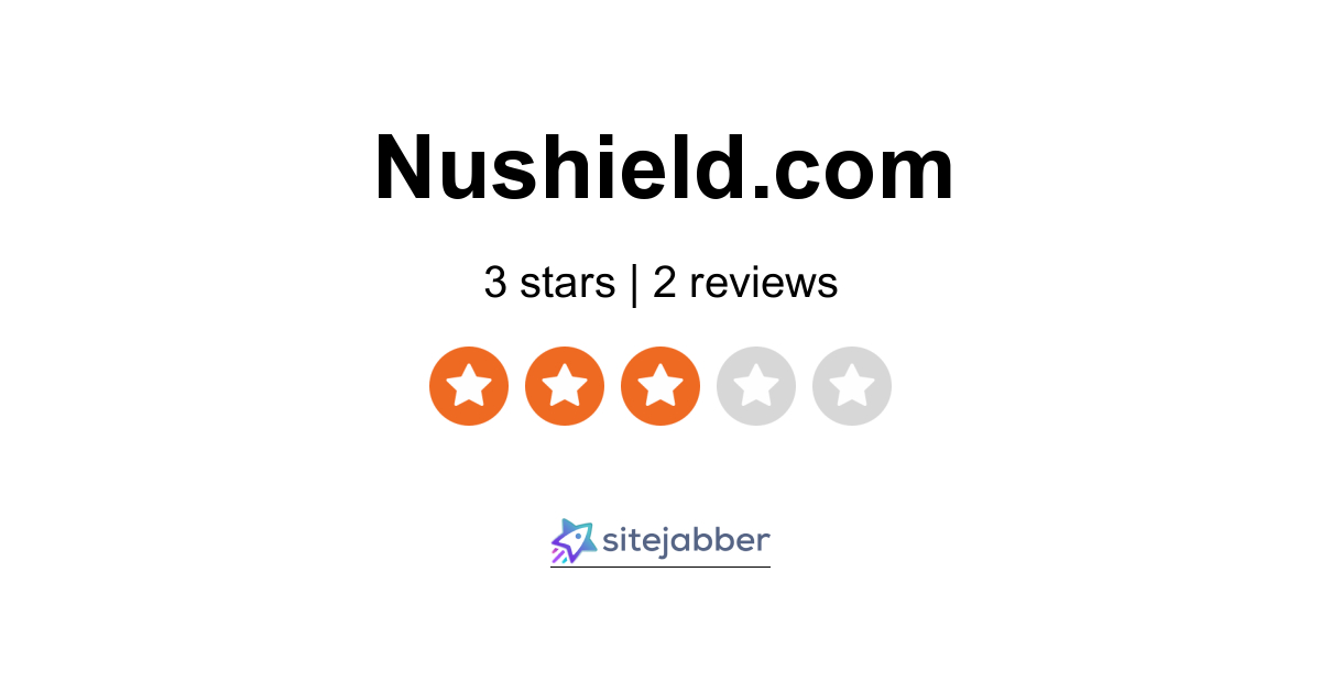 NuShield Reviews - Read 2 Customer Reviews of NuShield | Sitejabber