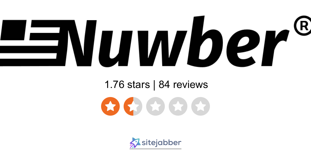 Nuwber Reviews - Read 84 Customer Reviews of Nuwber | Sitejabber