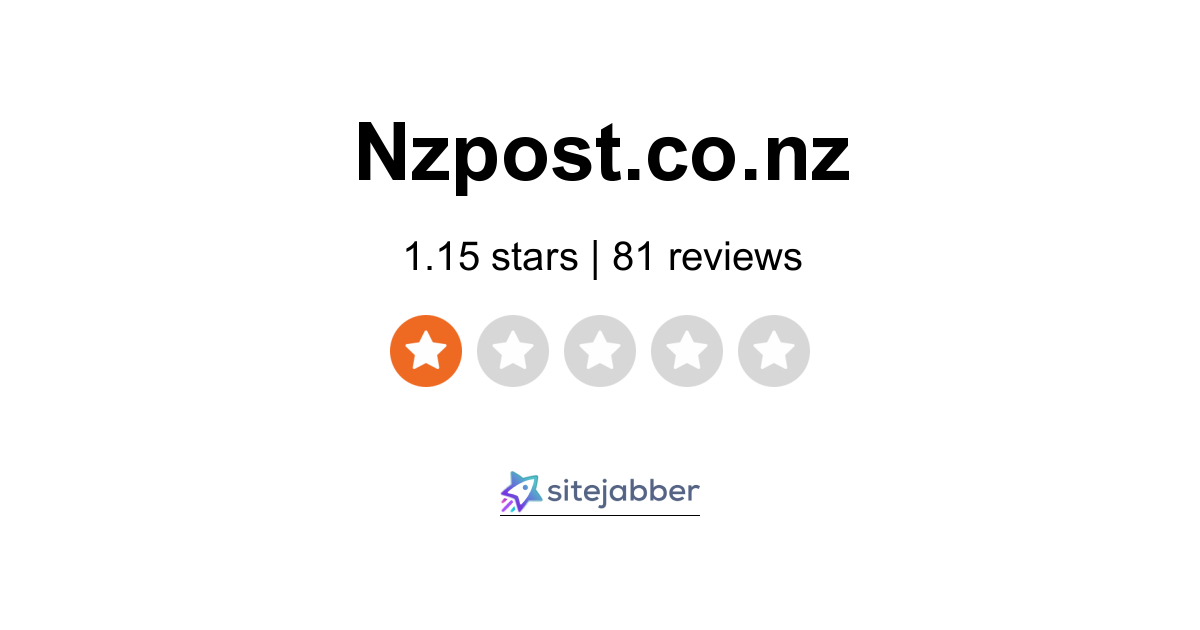 NZ Post Reviews - Read 81 Customer Reviews of NZ Post | Sitejabber