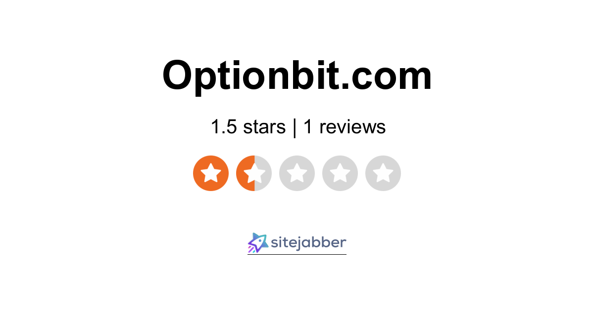 OptionBit Reviews - Read 1 Customer Reviews of OptionBit | Sitejabber
