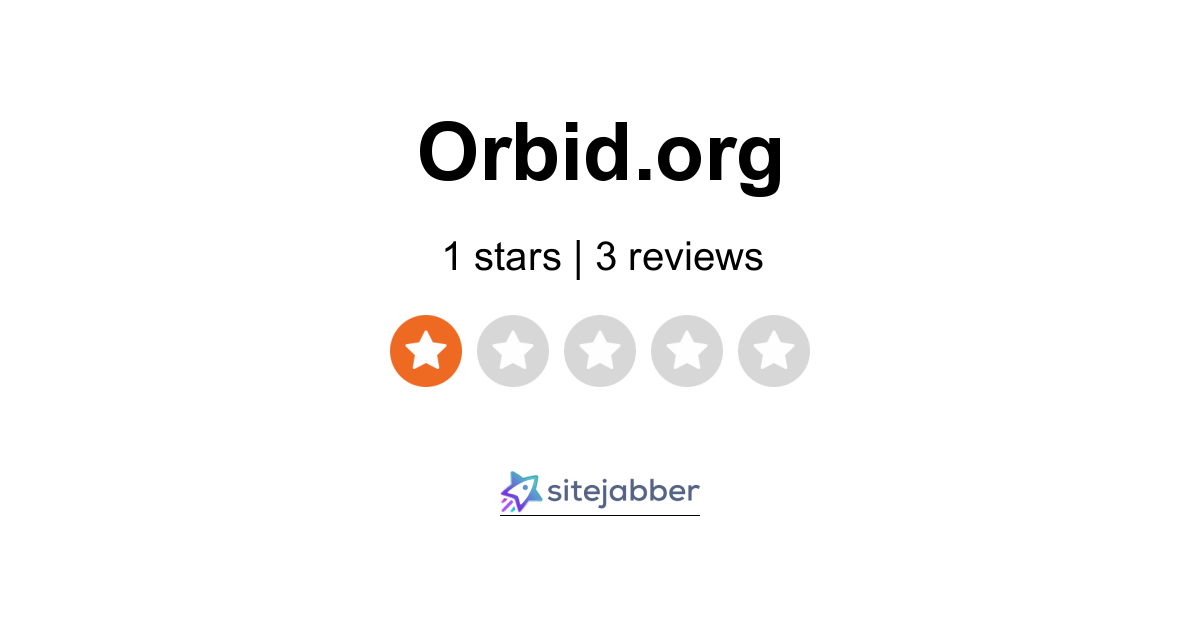 Orbid.org Reviews - 3 Reviews of Orbid.org | Sitejabber