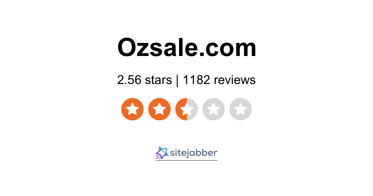 OZSALE Reviews - Read 1,182 Customer Reviews of OZSALE | Sitejabber