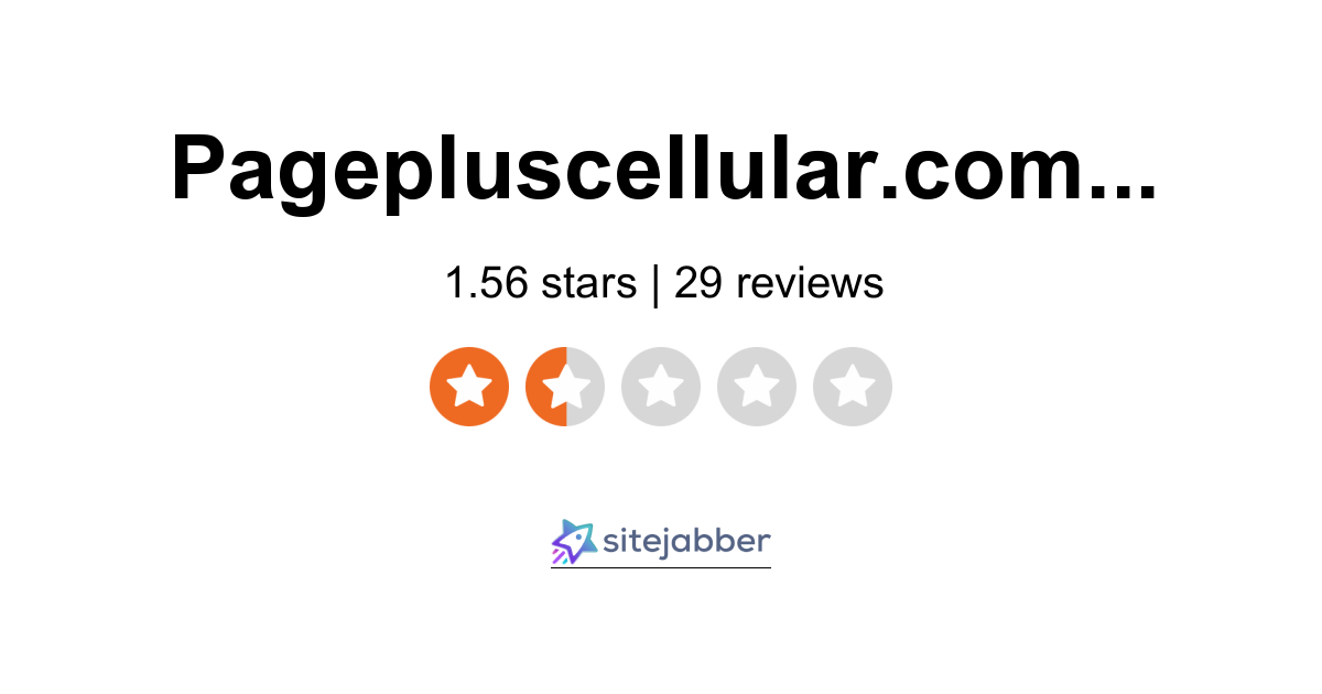 PagePlus Reviews - Read 29 Customer Reviews of PagePlus | Sitejabber