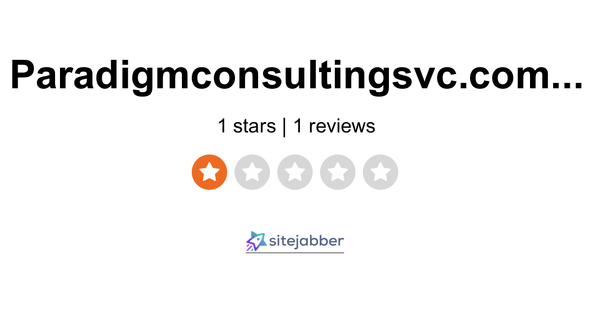 Paradigm Consulting Services, Inc. Reviews - 1 Reviews of ...