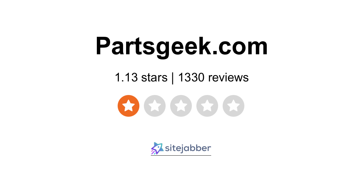 PartsGeek Reviews - Read 1,329 Customer Reviews of PartsGeek | Sitejabber