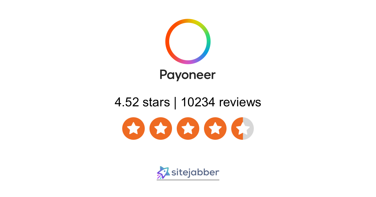 Payoneer Reviews - Read 10,232 Customer Reviews of Payoneer | Sitejabber
