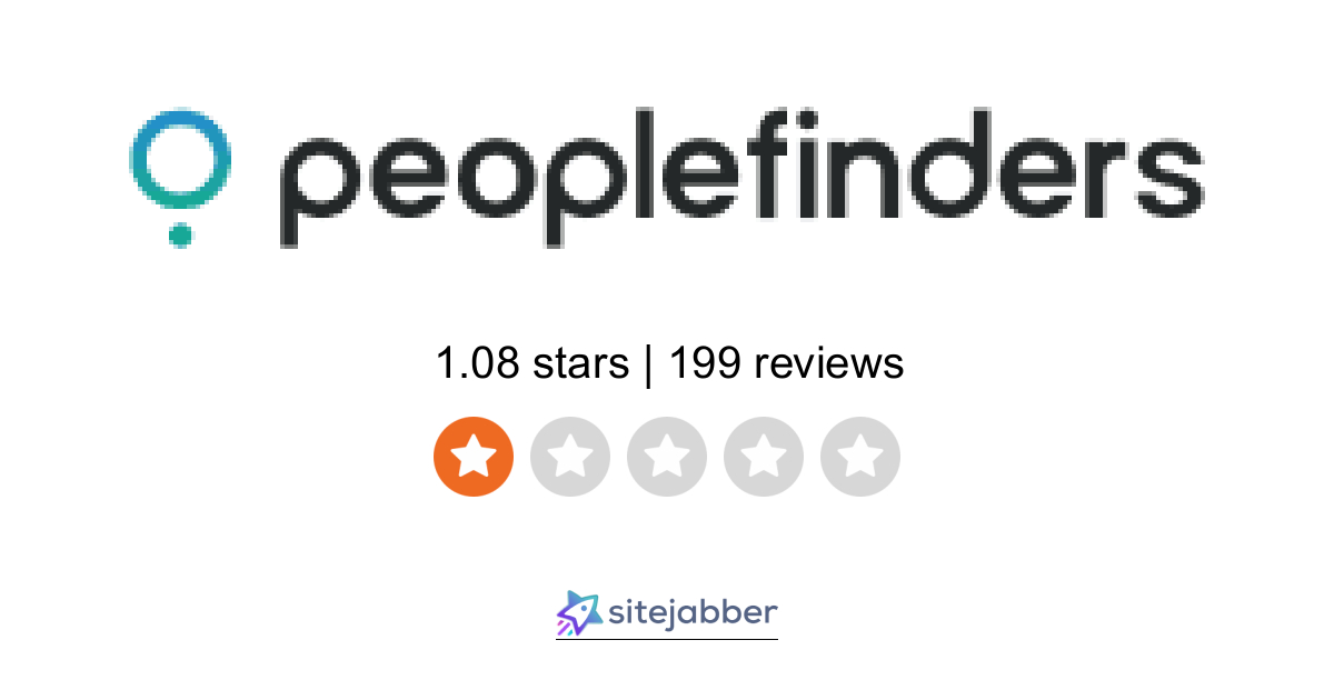 PeopleFinders Reviews - Read 198 Customer Reviews of PeopleFinders ...