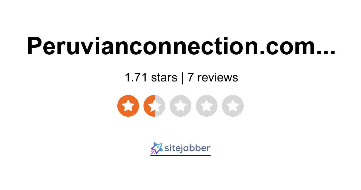 Peruvian Connection Reviews - Read 7 Customer Reviews of Peruvian ...
