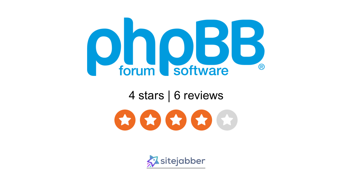 phpBB Reviews - Read 2 Customer Reviews of PhpBB | Sitejabber