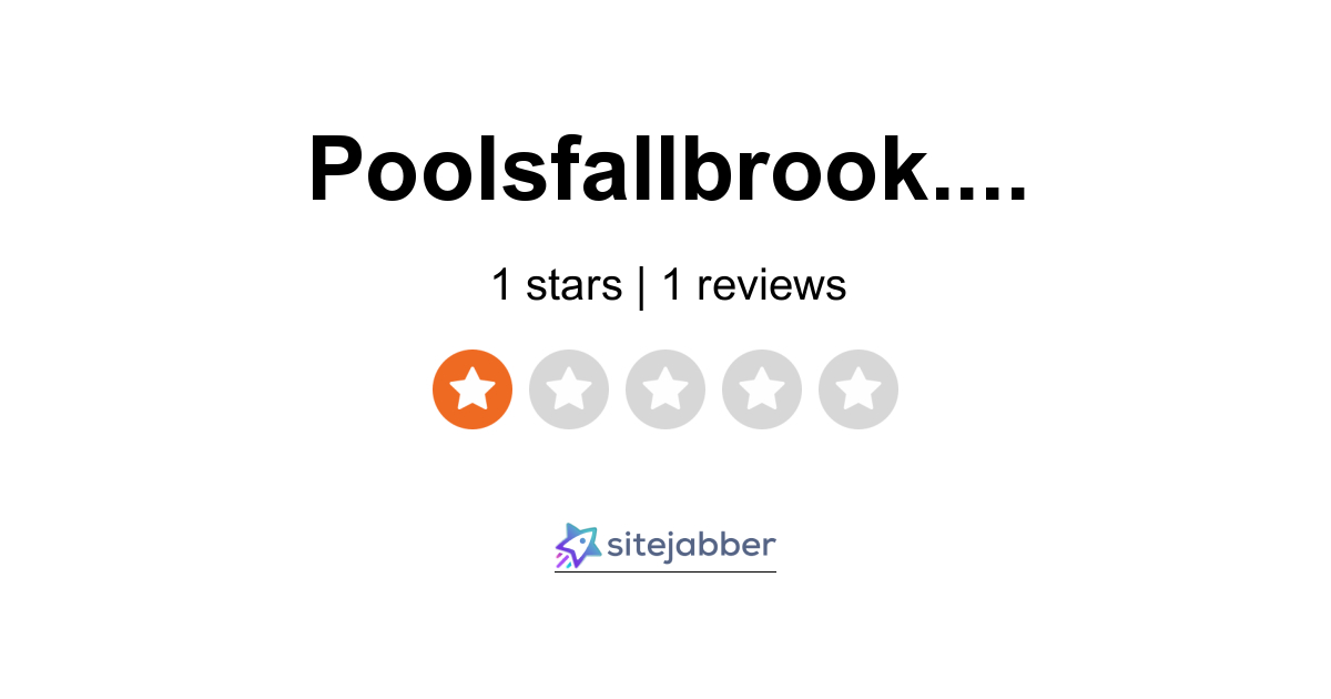 Poolsfallbrook Reviews - 1 Reviews of Poolsfallbrook.com | Sitejabber