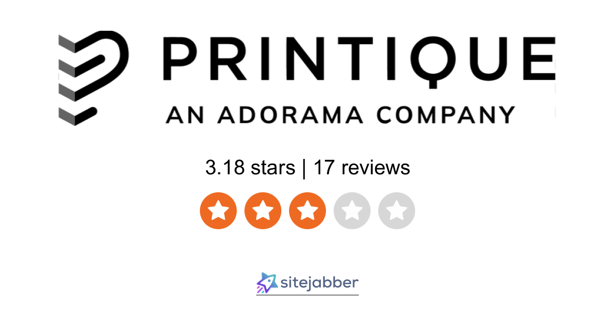 Printique Reviews - Read 17 Customer Reviews of Printique | Sitejabber