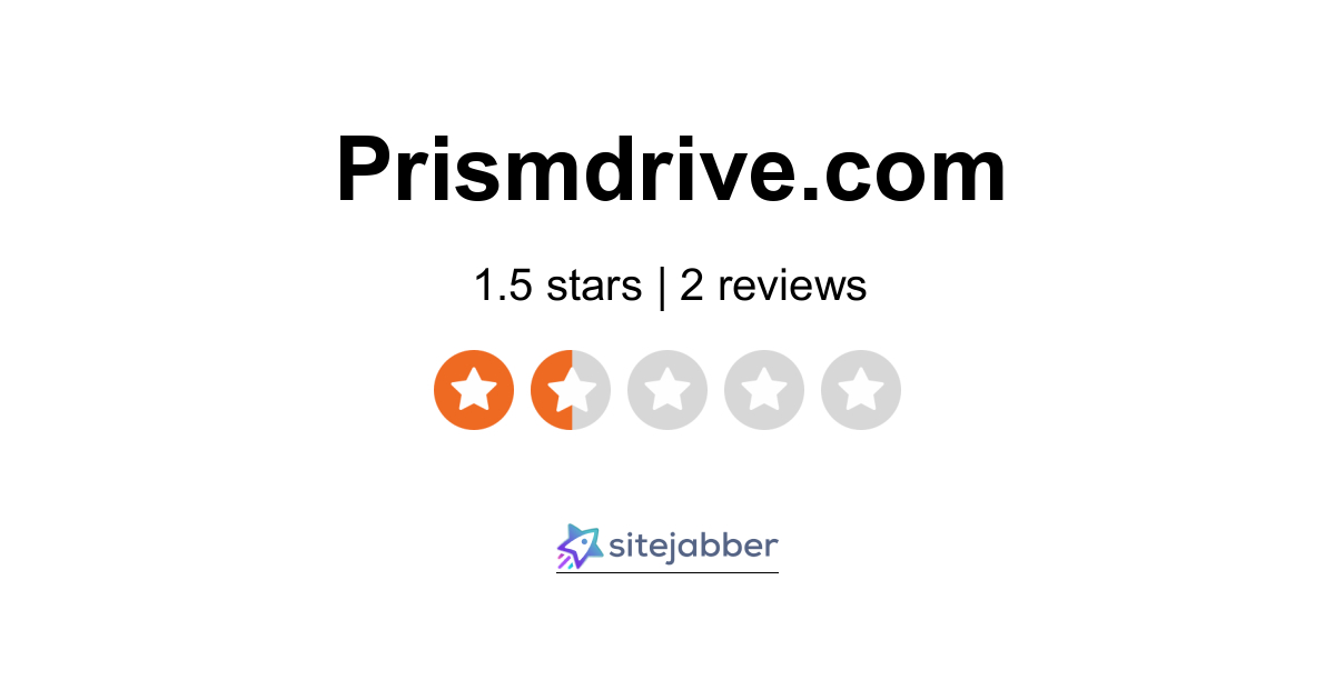 Prismdrive Reviews - 2 Reviews of Prismdrive.com | Sitejabber
