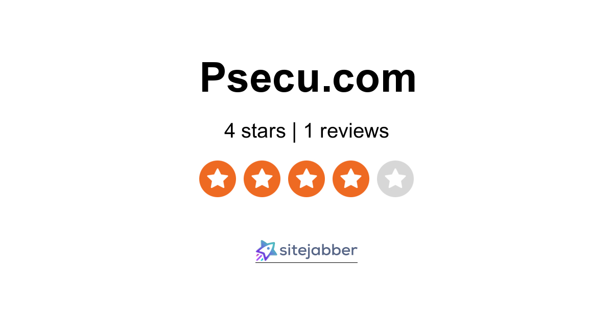 PSECU Reviews - Read 1 Customer Reviews of PSECU | Sitejabber