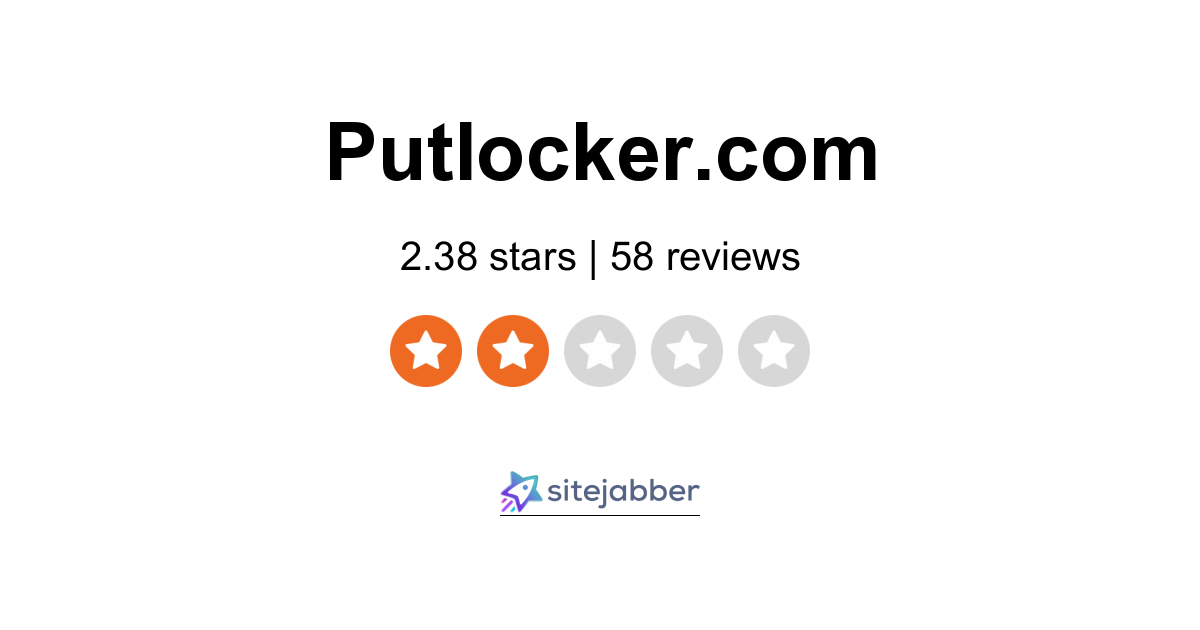 Putlocker Reviews - Read 58 Customer Reviews of Putlocker | Sitejabber