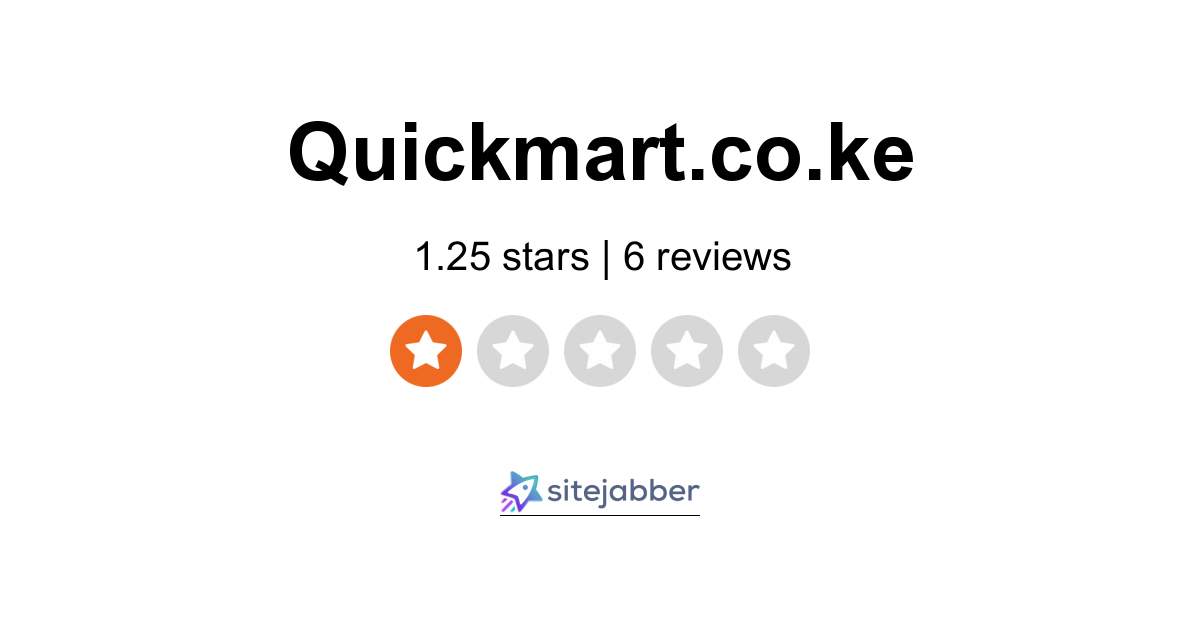 Quick Mart Reviews - Read 6 Customer Reviews of Quick Mart | Sitejabber