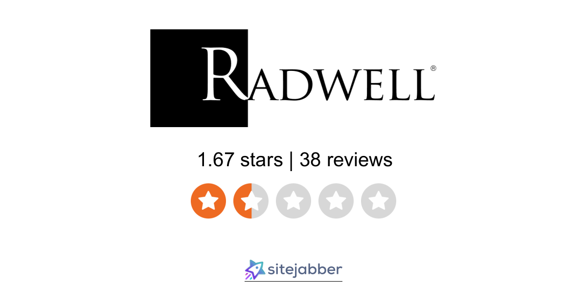 Radwell Reviews - Read 38 Customer Reviews of Radwell | Sitejabber