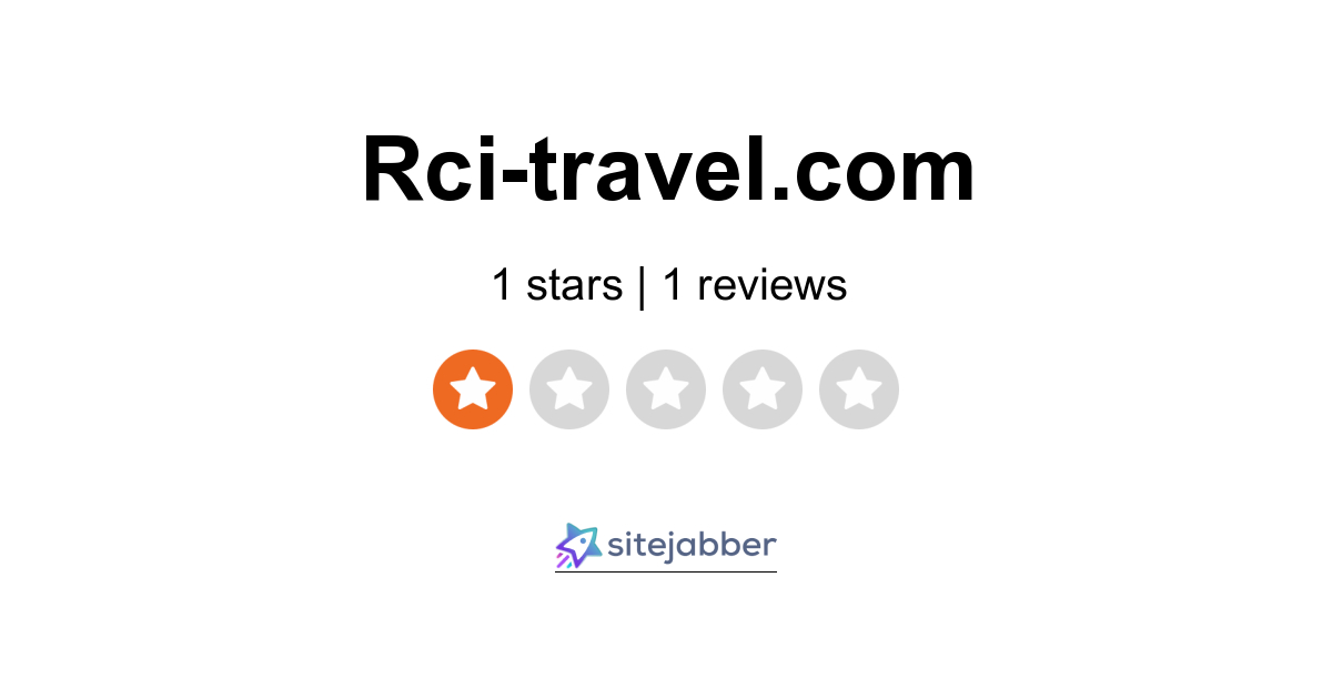 Rci-travel Reviews - 1 Reviews of Rci-travel.com | Sitejabber