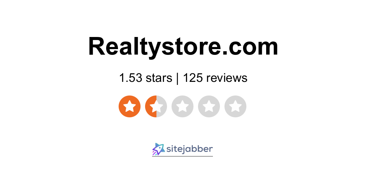 RealtyStore Reviews - Read 32 Customer Reviews of RealtyStore | Sitejabber