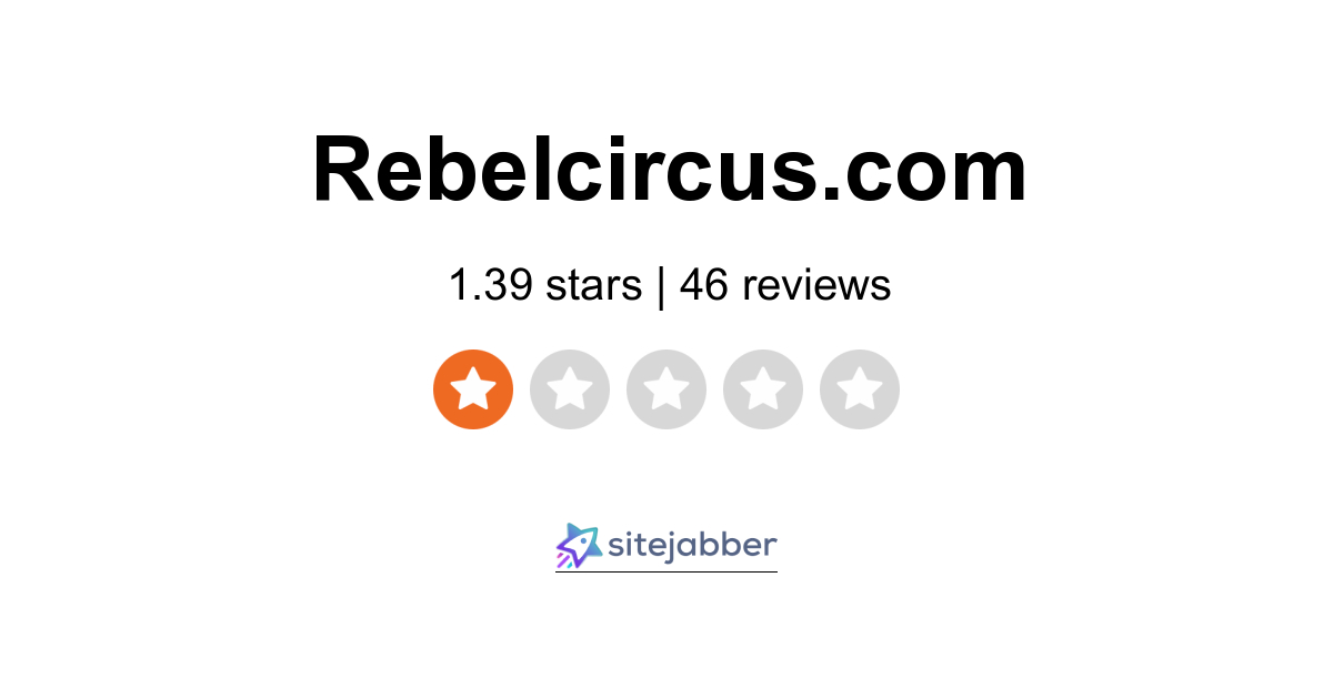 Rebel Circus Reviews - Read 46 Customer Reviews of Rebel Circus ...