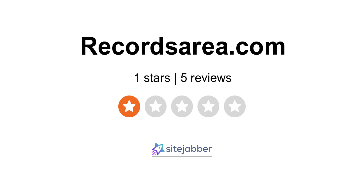 Recordsarea Reviews - 3 Reviews of Recordsarea.com | Sitejabber