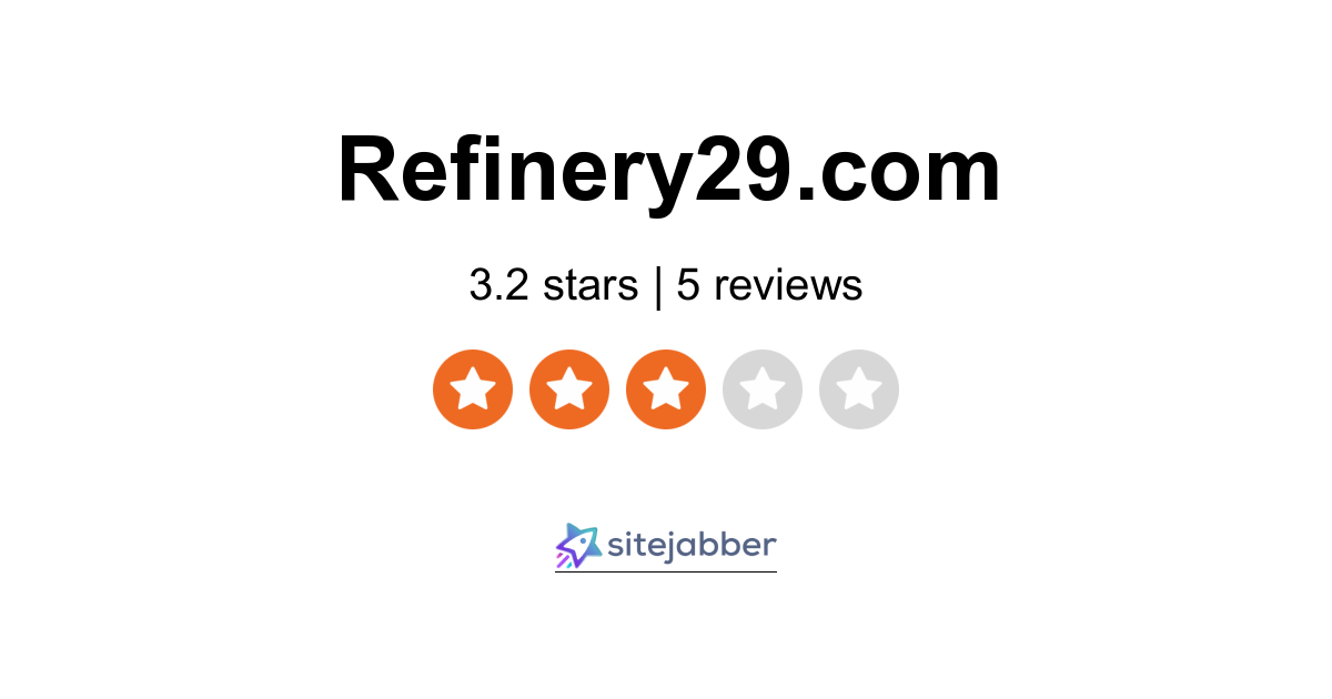 Refinery29 Reviews - 5 Reviews of Refinery29.com | Sitejabber